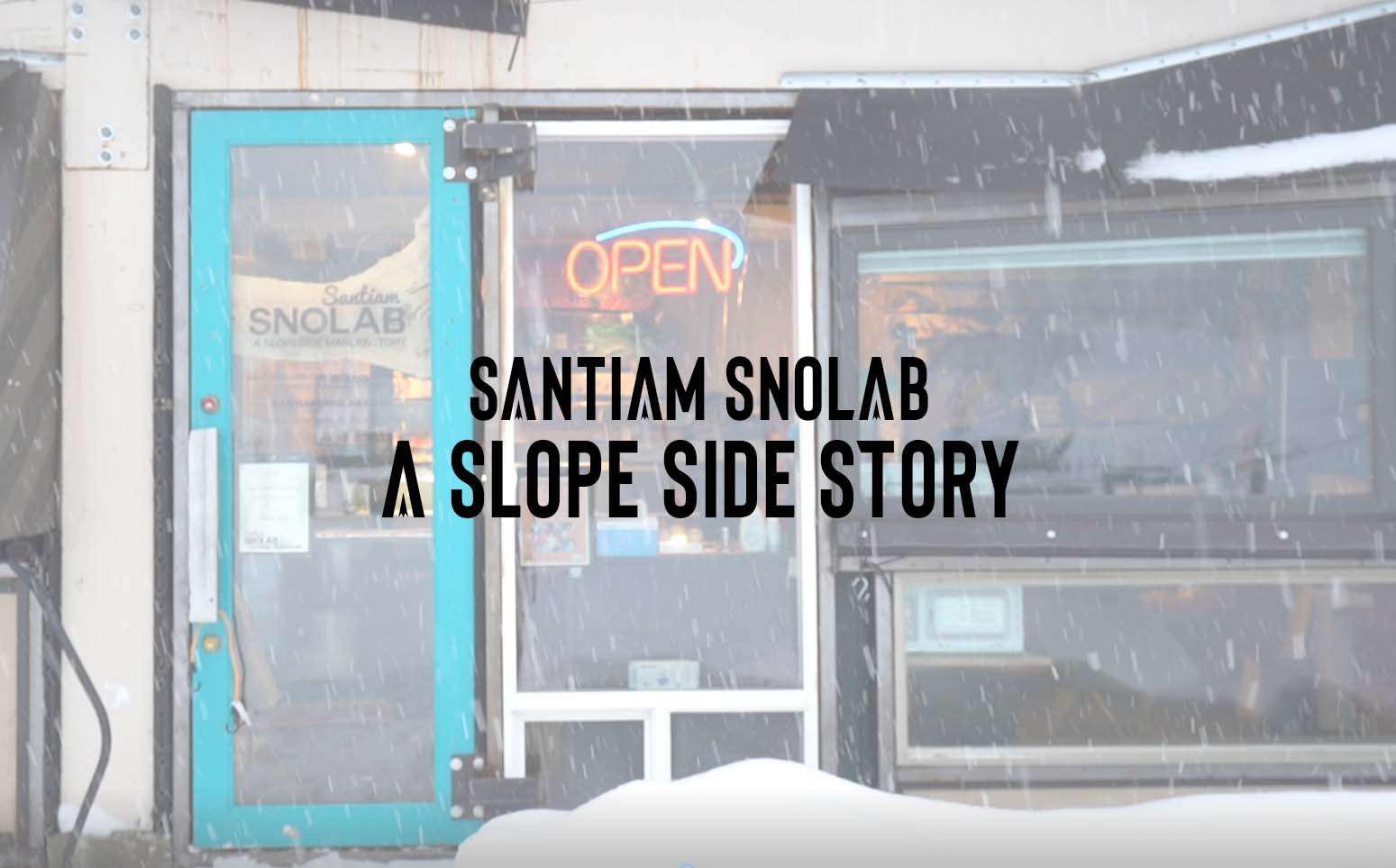 Santiam SnoLab: A Slope Side Story – BlackStrap®
