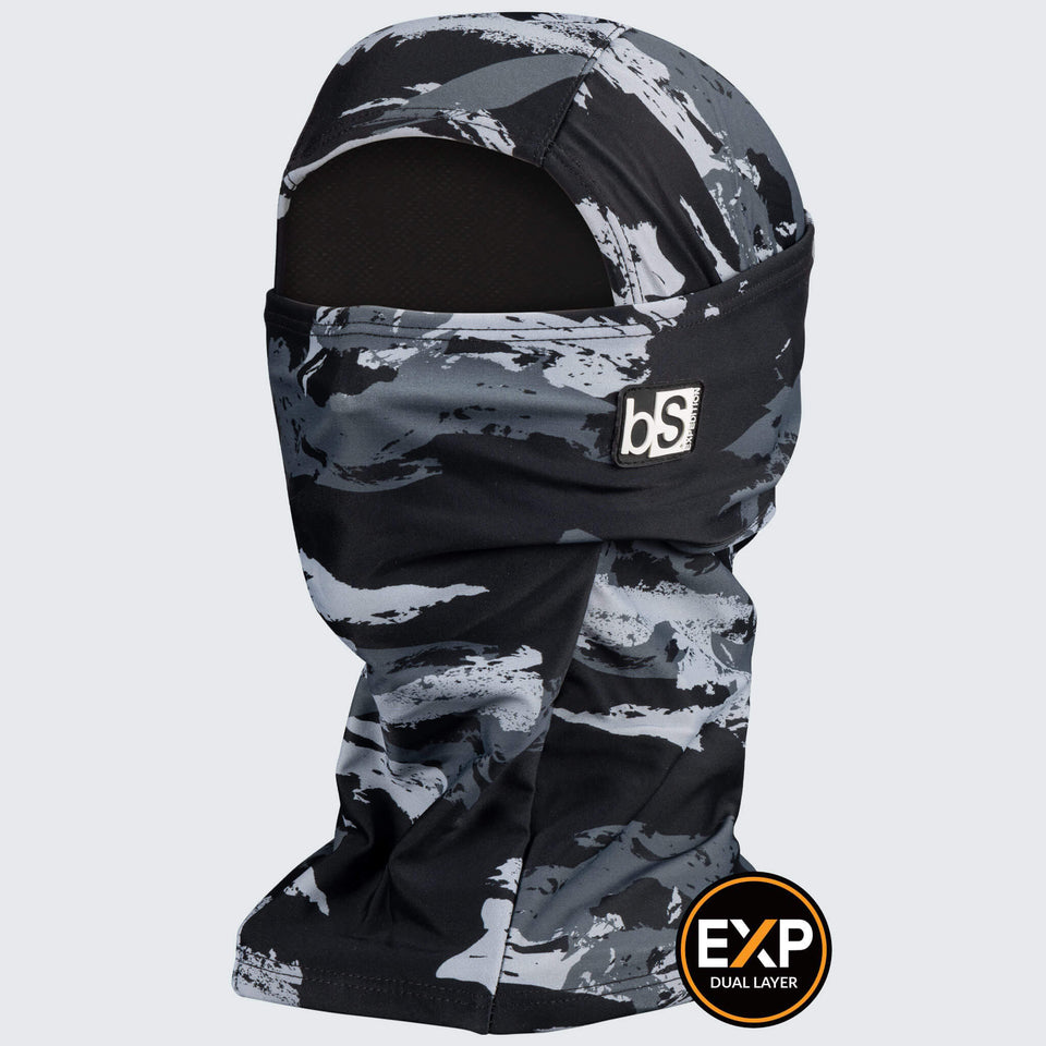 Expedition Hood Balaclava Colorful Print | Dual Layer Ski Mask ...