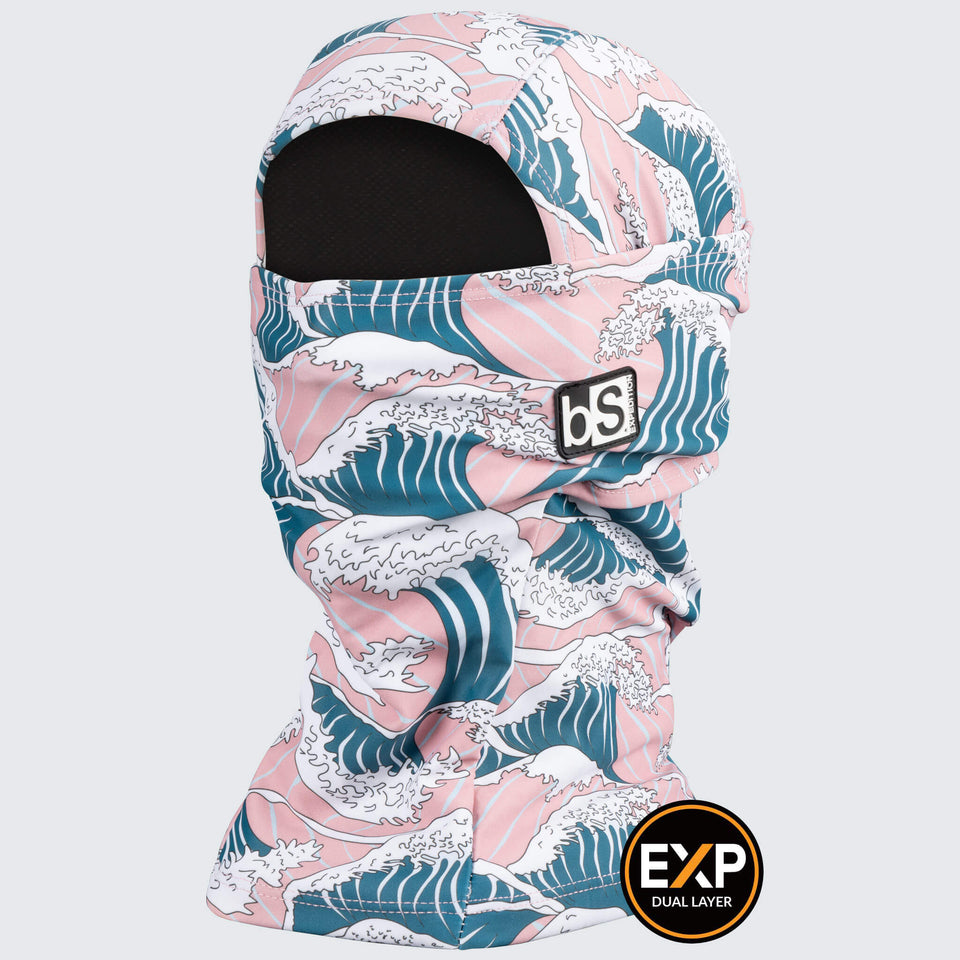 Expedition Hood Balaclava Colorful Print | Dual Layer Ski Mask ...