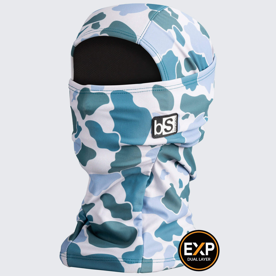Expedition Hood Balaclava Colorful Print | Dual Layer Ski Mask ...