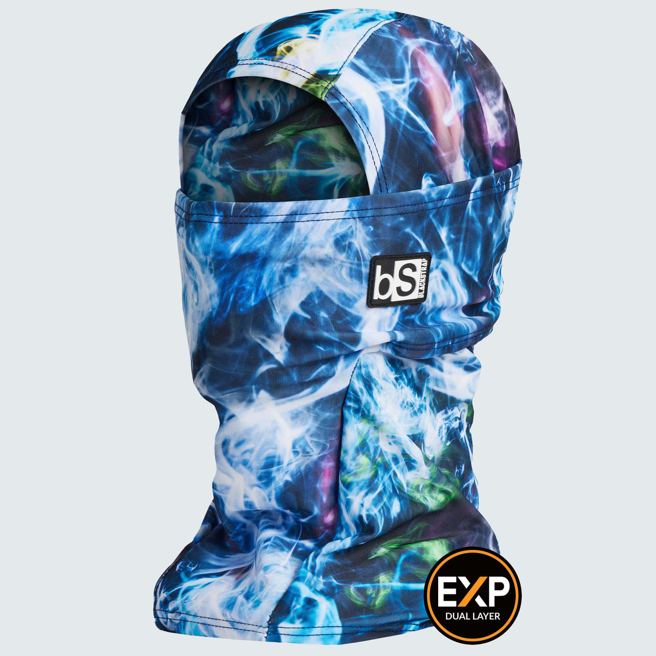 Expedition Hood Balaclava Colorful Print | Dual Layer Ski Mask ...