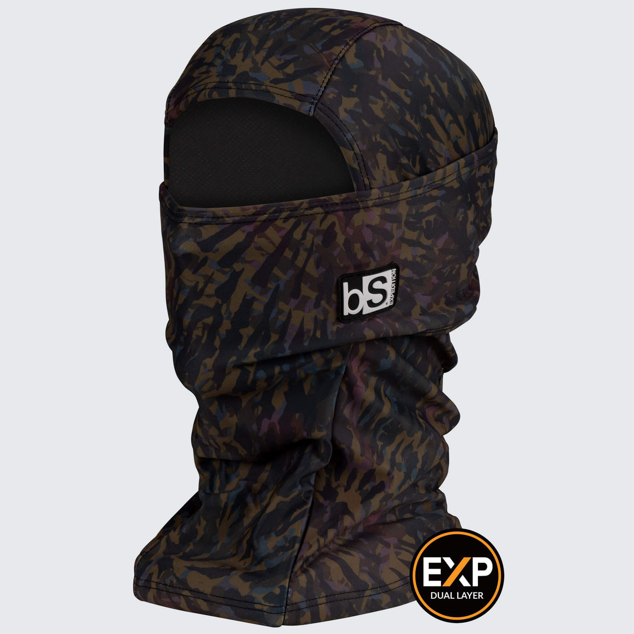 Expedition Hood Balaclava Colorful Print | Dual Layer Ski Mask ...