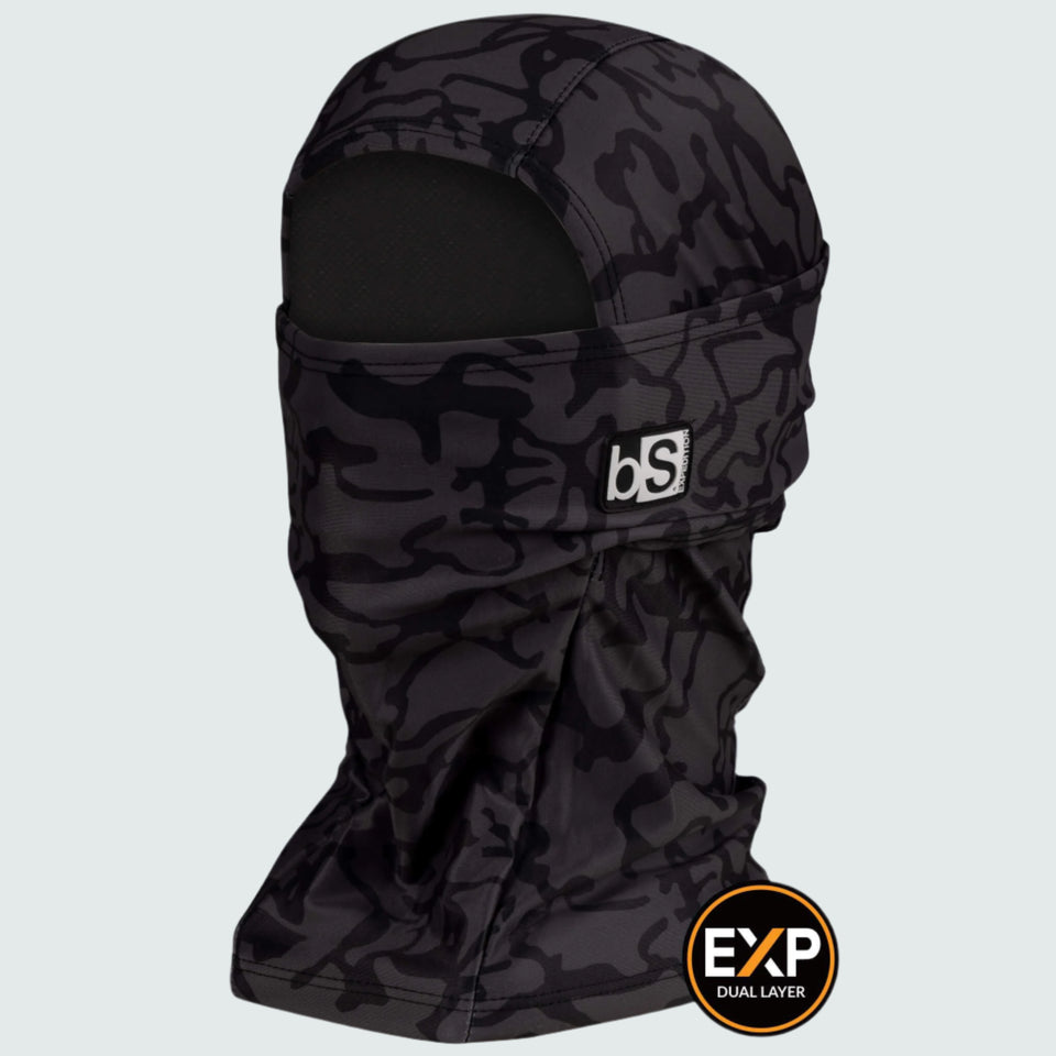 Expedition Hood Balaclava Colorful Print | Dual Layer Ski Mask ...