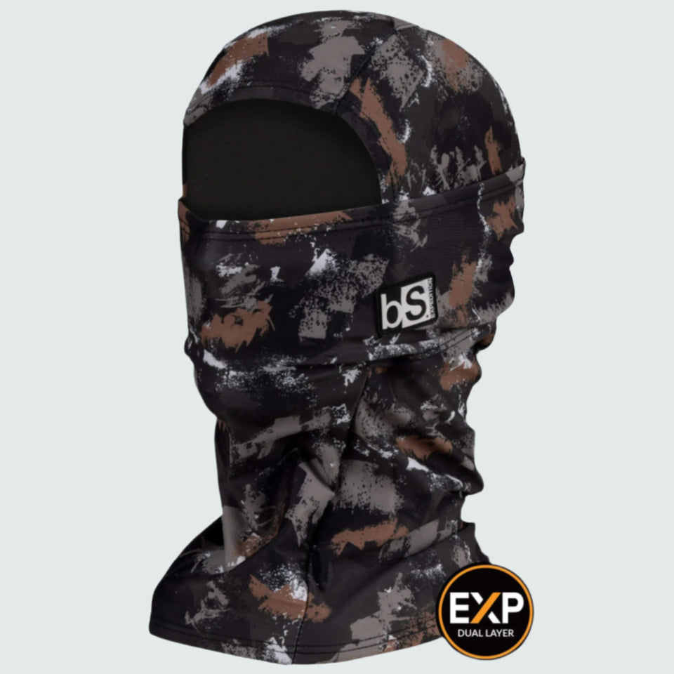 Expedition Hood Balaclava Colorful Print | Dual Layer Ski Mask ...